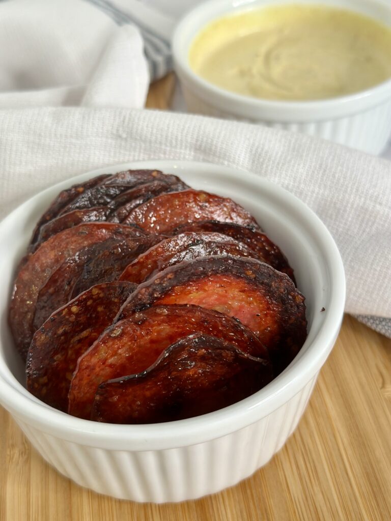 Crispy Salami Chips Recipe • In the Kitchen with Steff
