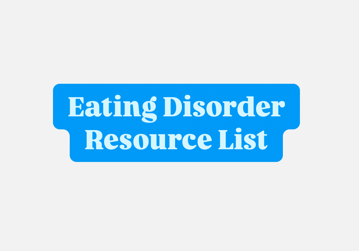 Eating Disorder Resource List • In the Kitchen with Steff