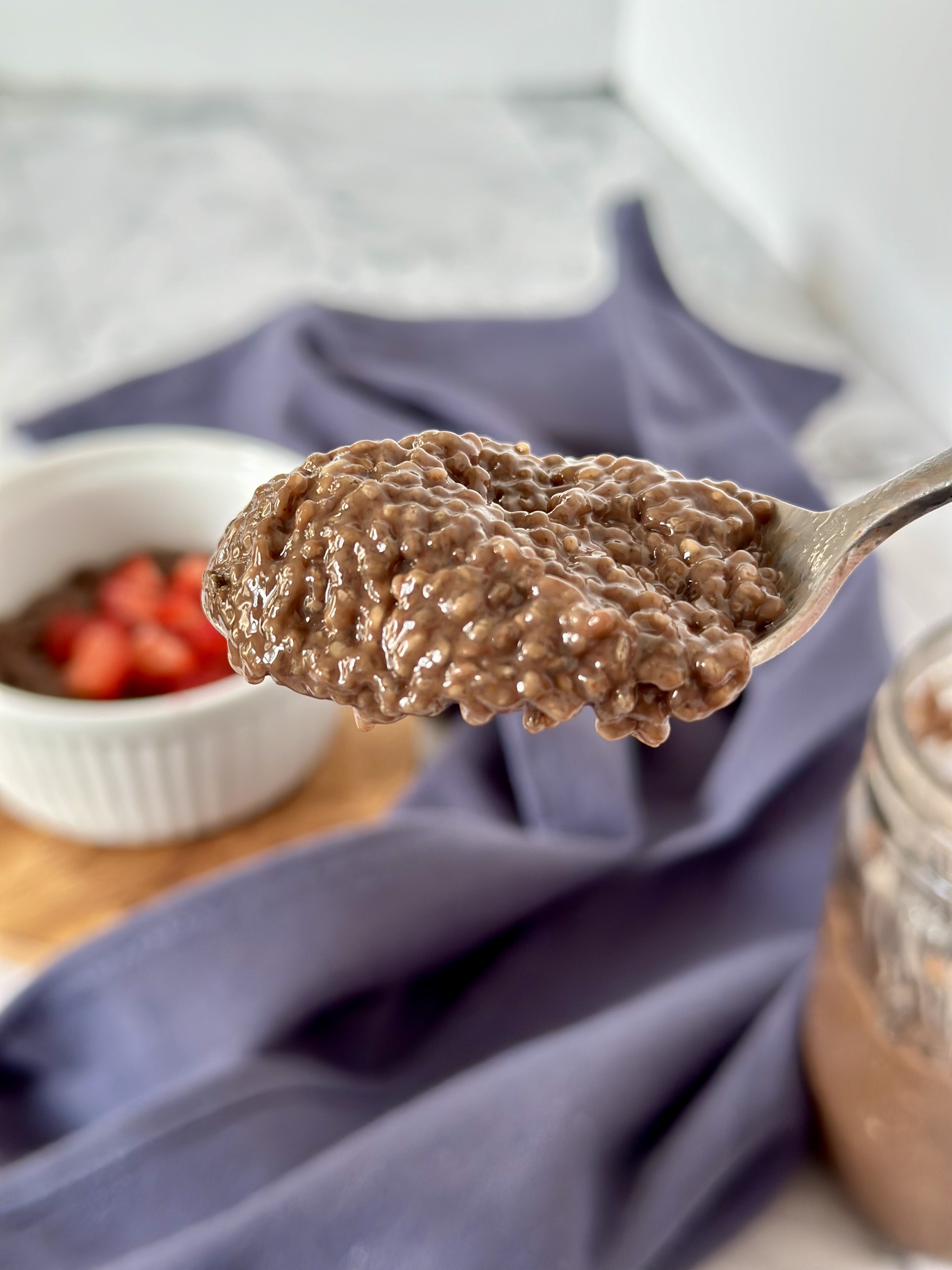 Chocolate Chia Seed Pudding • In the Kitchen with Steff